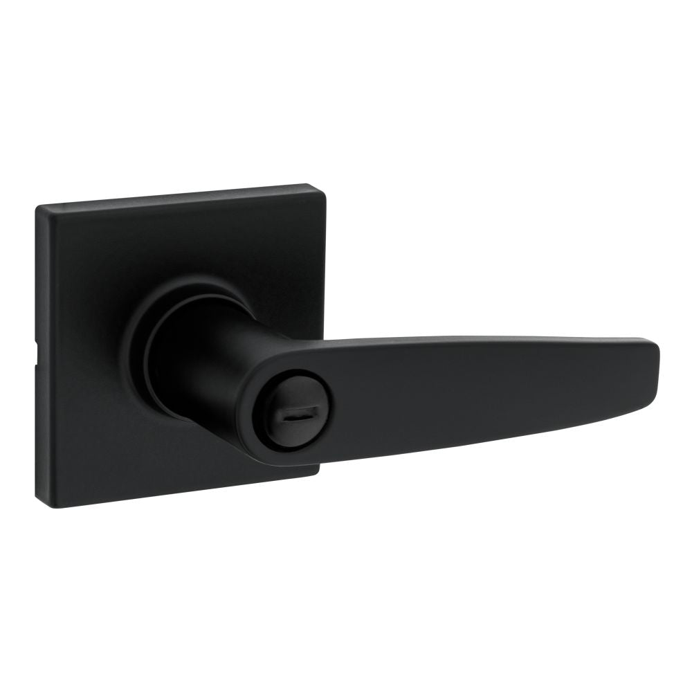 Safelock Winston Lever Square Rose Push Button Privacy Lock with RCAL